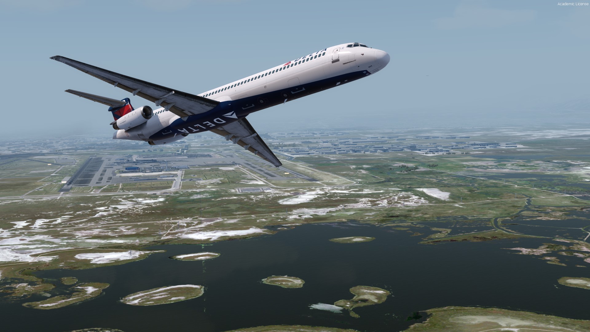 Delta 828 - Kurzstrecke nach Las Vegas [MD-82] - Screenshots ...