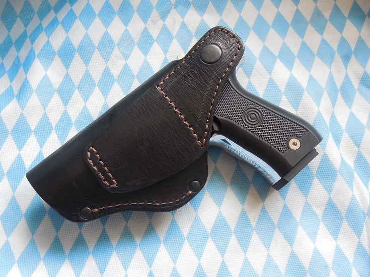 Edler Echtleder IWB Holster für Ekol Special 99 Rev. II/Röhm RG 88 und ...