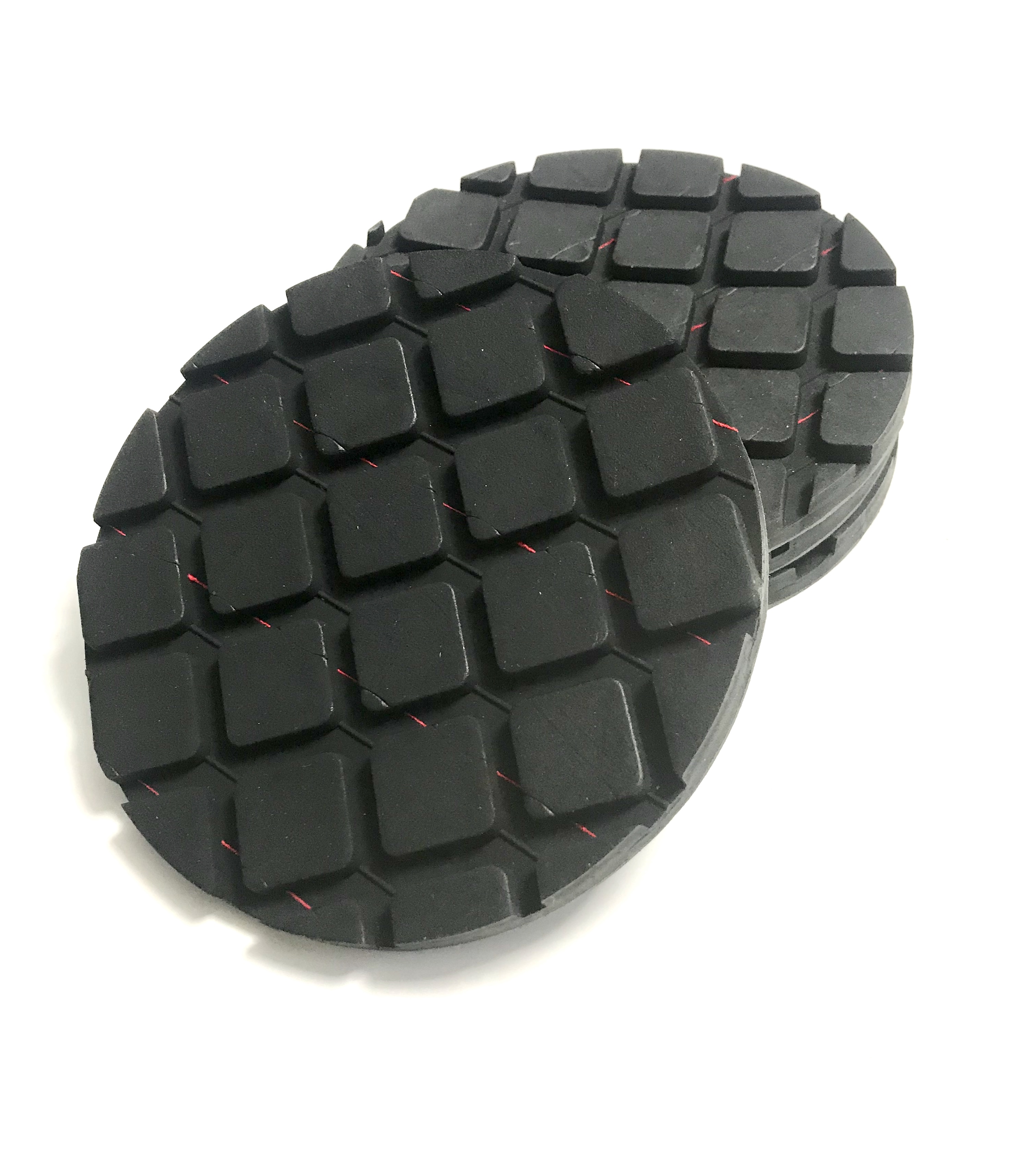 Gummiunterlage Unterleger Gummiunterleger Raute Gummi Gummiteller ...