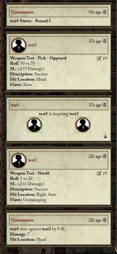 [WFRP4e System] Weapon Qualities in Combat-Tests | Hit Location · Issue ...