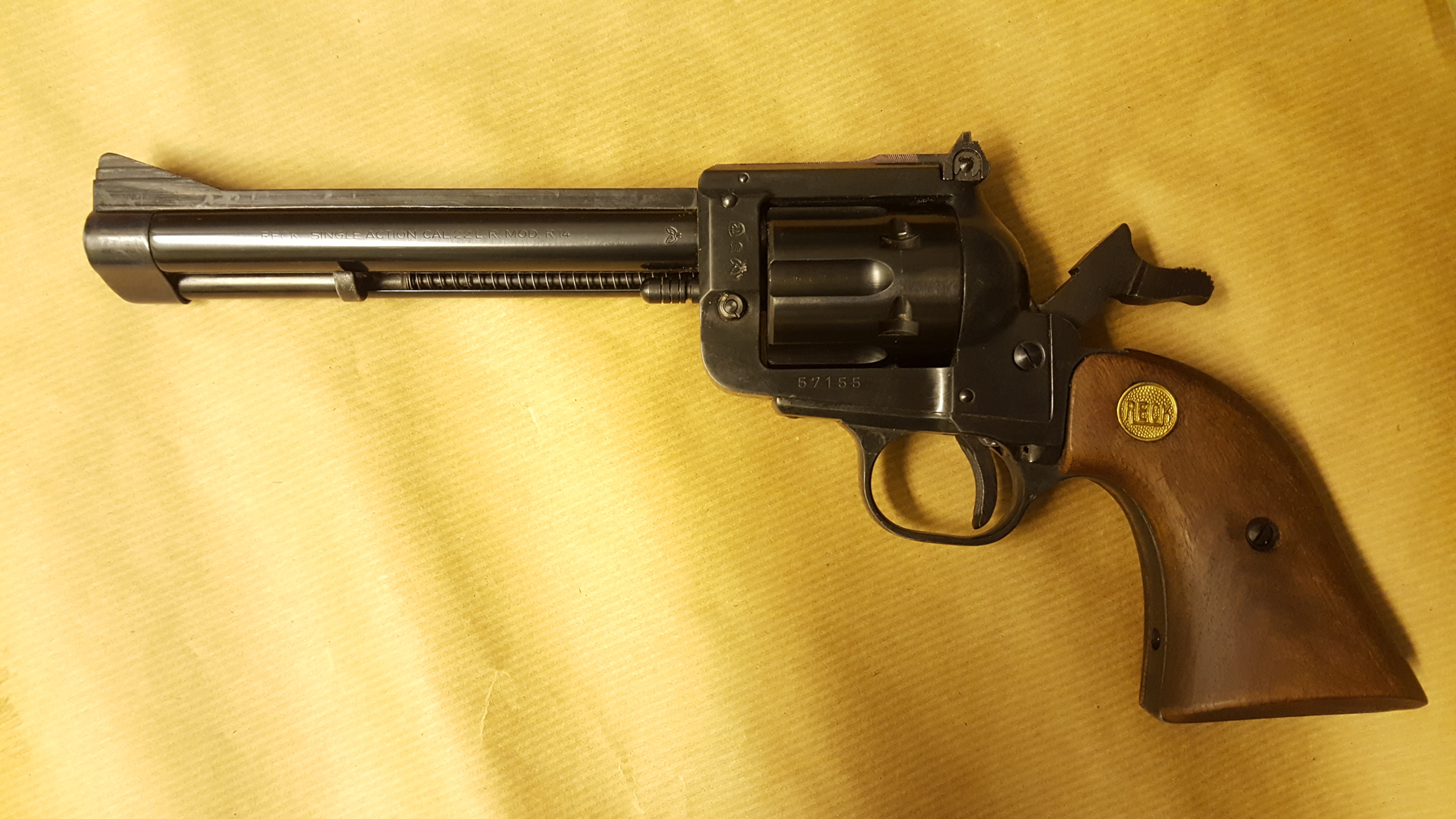 Reck R14 Single Action Revolver .22 lfb / lr KK Kleinkaliber für ...
