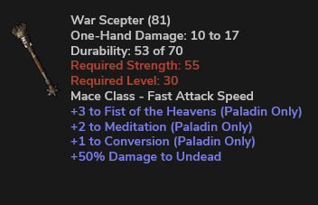 O War Scepter 3 Foh / 2 Med / 1 Con - Topic - d2jsp
